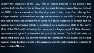 A presentation on DIAC in Electronics.pdf
