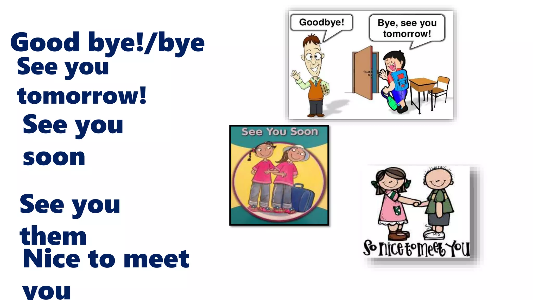 GREETING, FAREWELLS AND INTRODUCTION | PPTX | Internet for Beginners ...