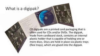 A2 Media Studies Digipak Analysis | PPTX