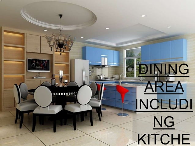architectural design dining area | PPTX