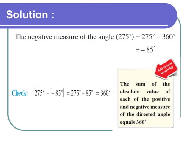 1 directed angle | PPTX | Physics | Science