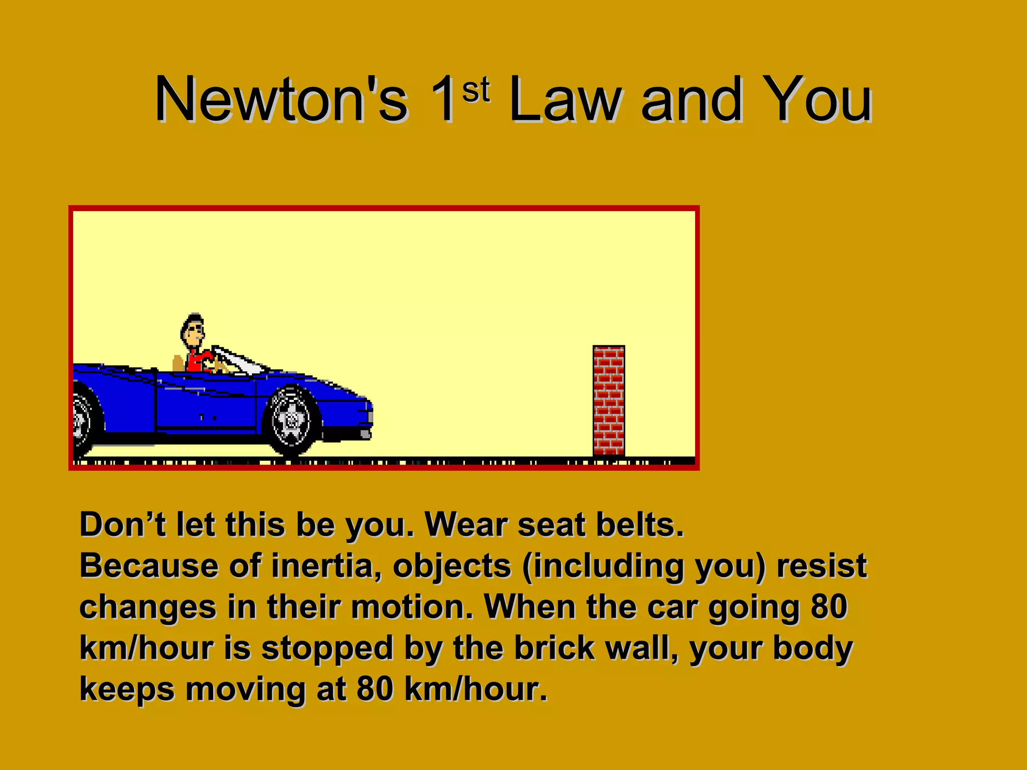 Newton's 3 laws of Motion | PPT