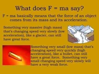Newton's 3 laws of Motion | PPT