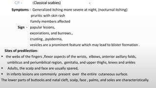 diseases caused by arthropods and Scabies | PPTX