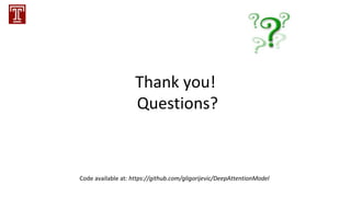 Deep Attention Model for Triage of Emergency Department Patients ...