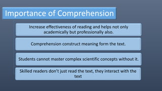 Reading comprehension | PPTX
