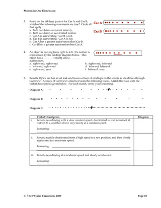 1d motion worksheet_packet | PDF