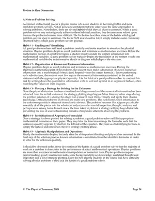 1d motion worksheet_packet | PDF