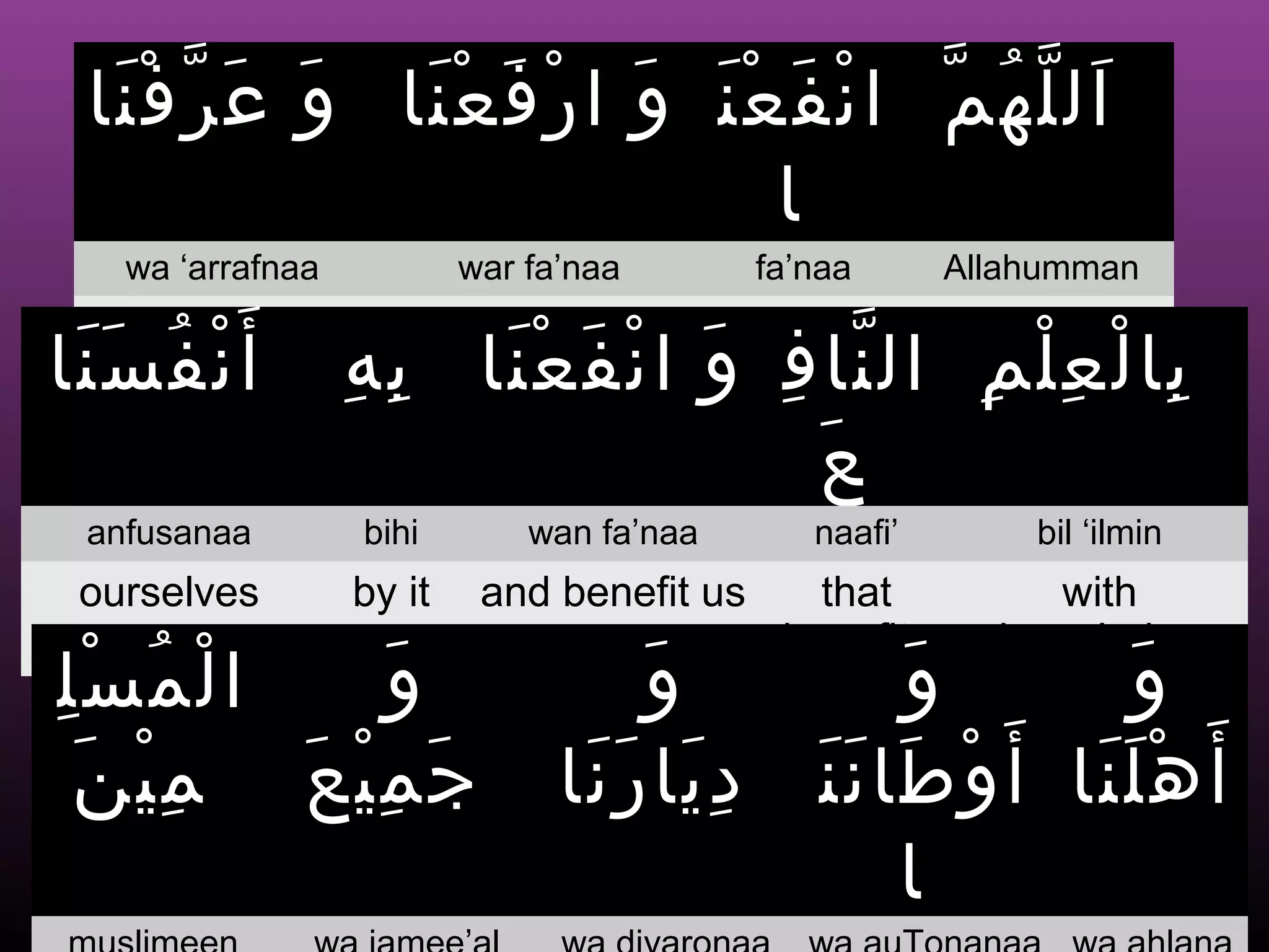 Doa Before Studying | PPT