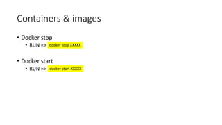 1 docker first_linux_container_hands_on | PDF