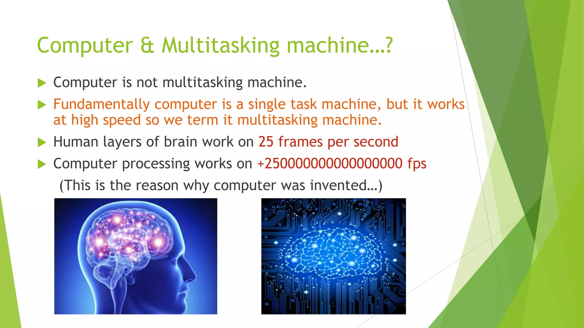 Multitasking: How brain works on different tasks | PPTX