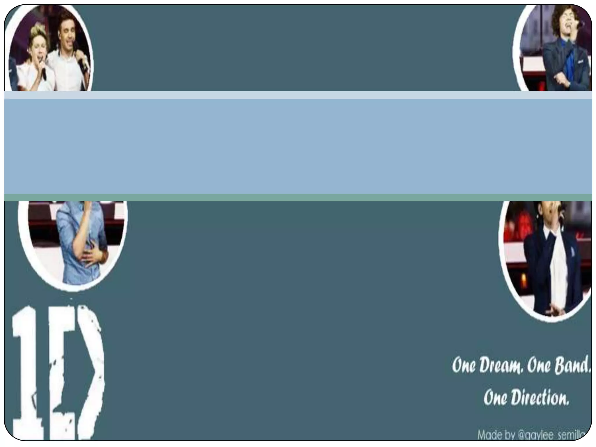 One Direction Fandom Presentation | PPTX