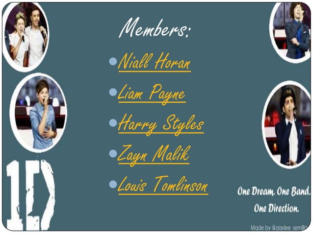 One Direction Fandom Presentation | PPTX