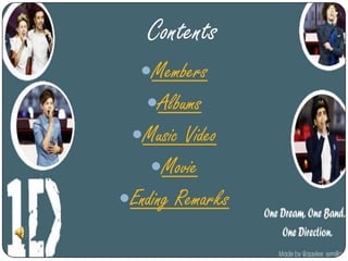 One Direction Fandom Presentation | PPTX