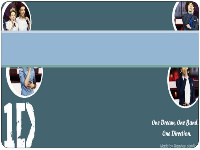 One Direction Fandom Presentation | PPTX