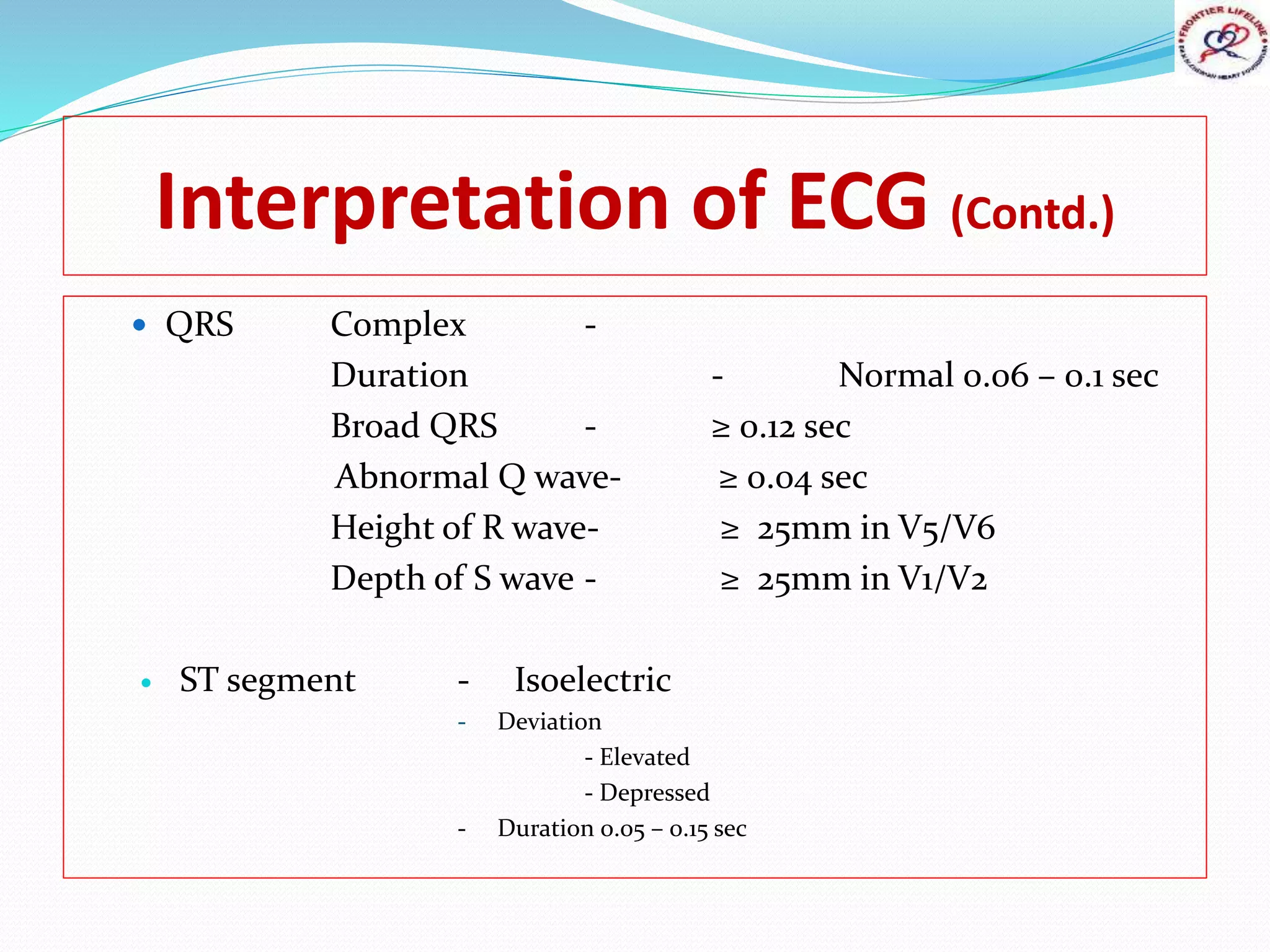 normal-electrocardiogram | PPTX