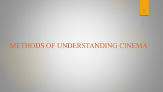 Neuroscience and Cinema | PPT