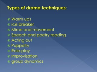 Drama Workshop | PDF
