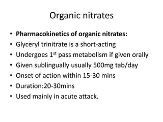 1 drugs acting on cardiovascular system | PPTX