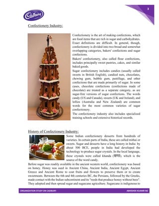 A Organization Study On Cadbury | PDF