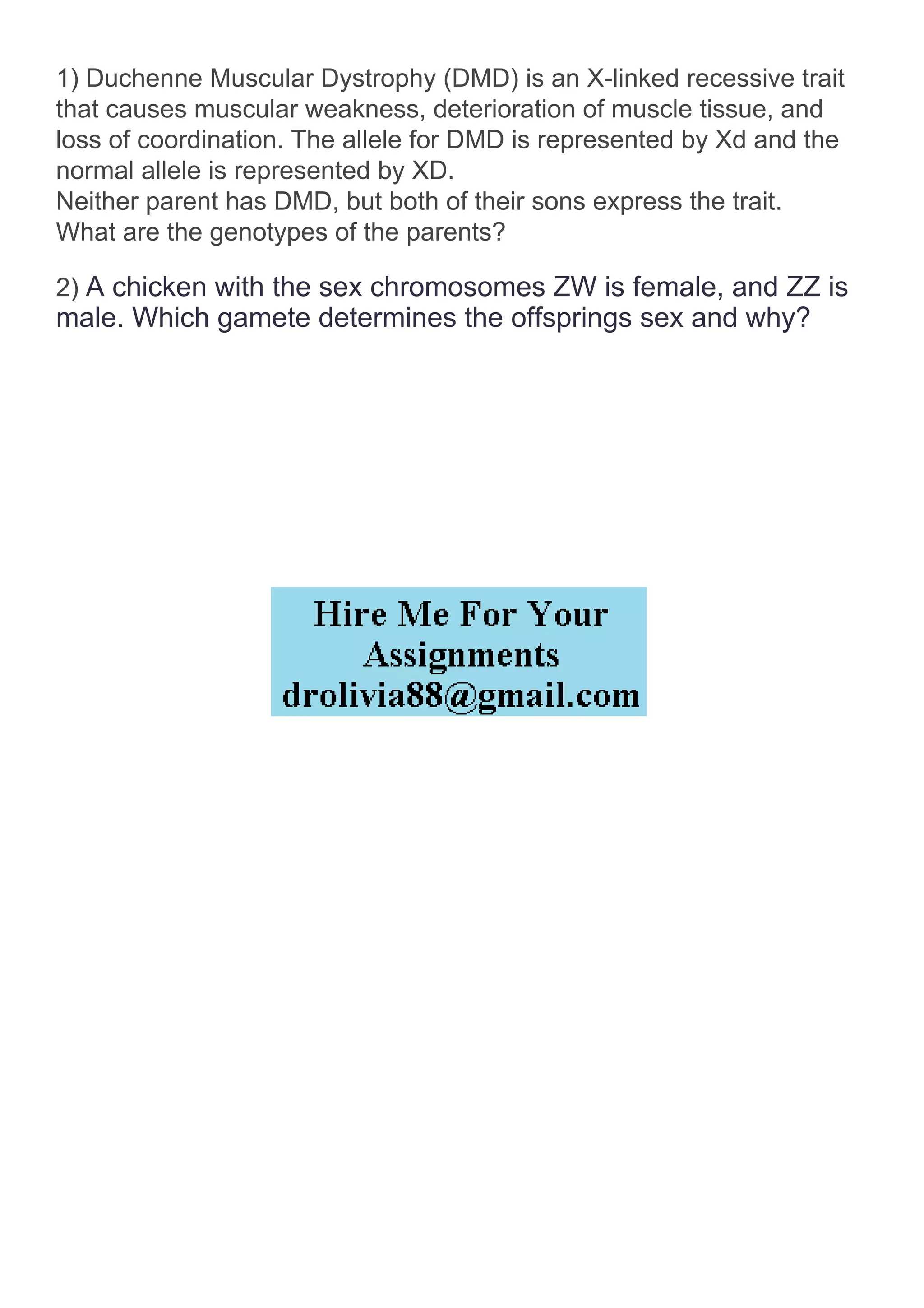 1 Duchenne Muscular Dystrophy DMD is an Xlinked recessiv.pdf