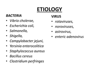 Gastroenteritis | PPTX