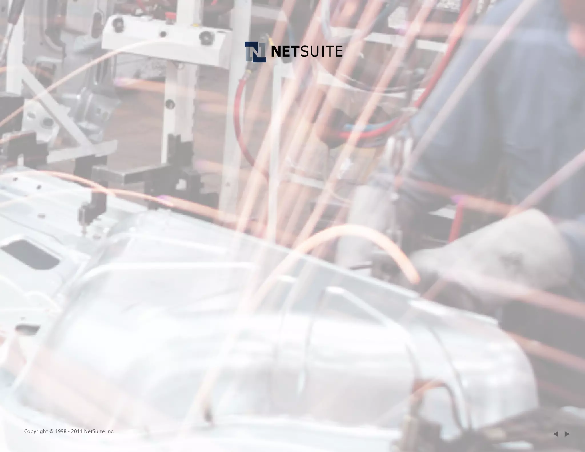 NetSuite for Manufacturing | PDF