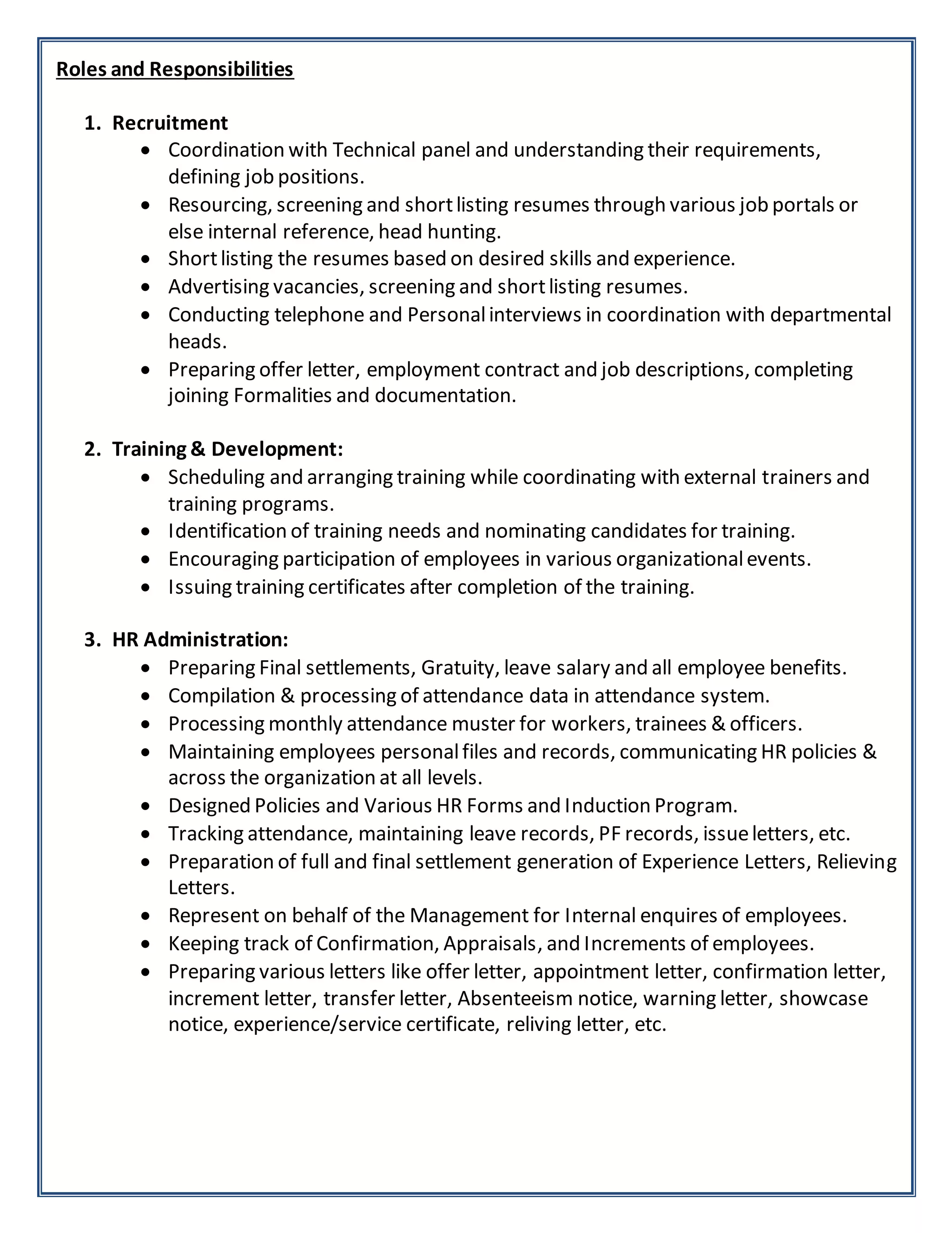 CURRICULUM VITAE - Jaya S Nair | DOCX