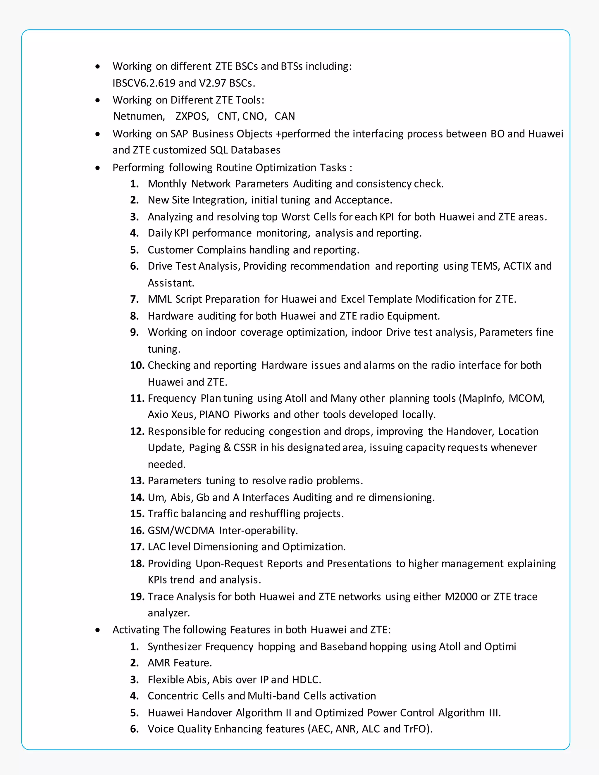 Rabia Mokeddem Resume 2 | DOCX | Operating Systems | Computer Software ...