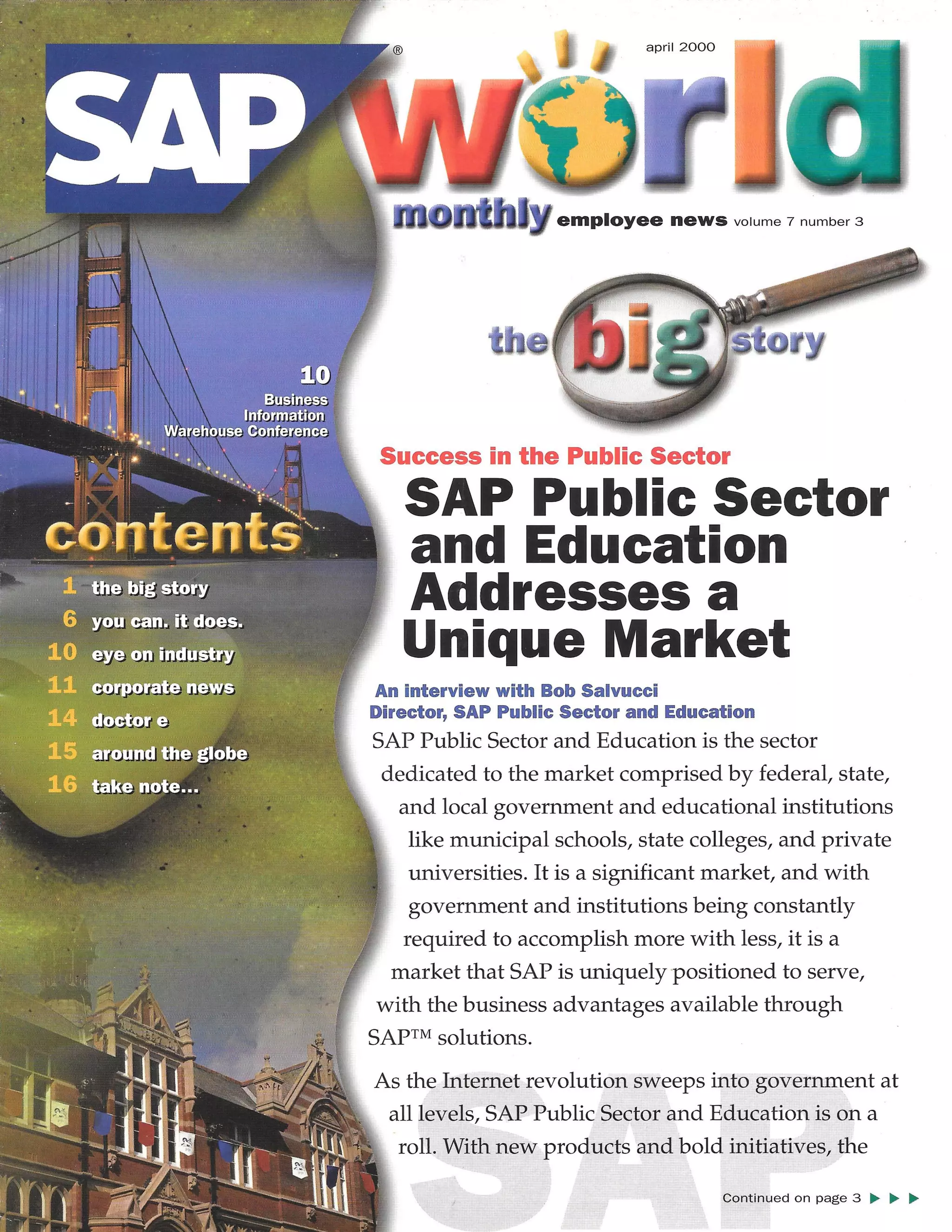 SAP World - SAP Universe 2000 Apr 2000 | PDF