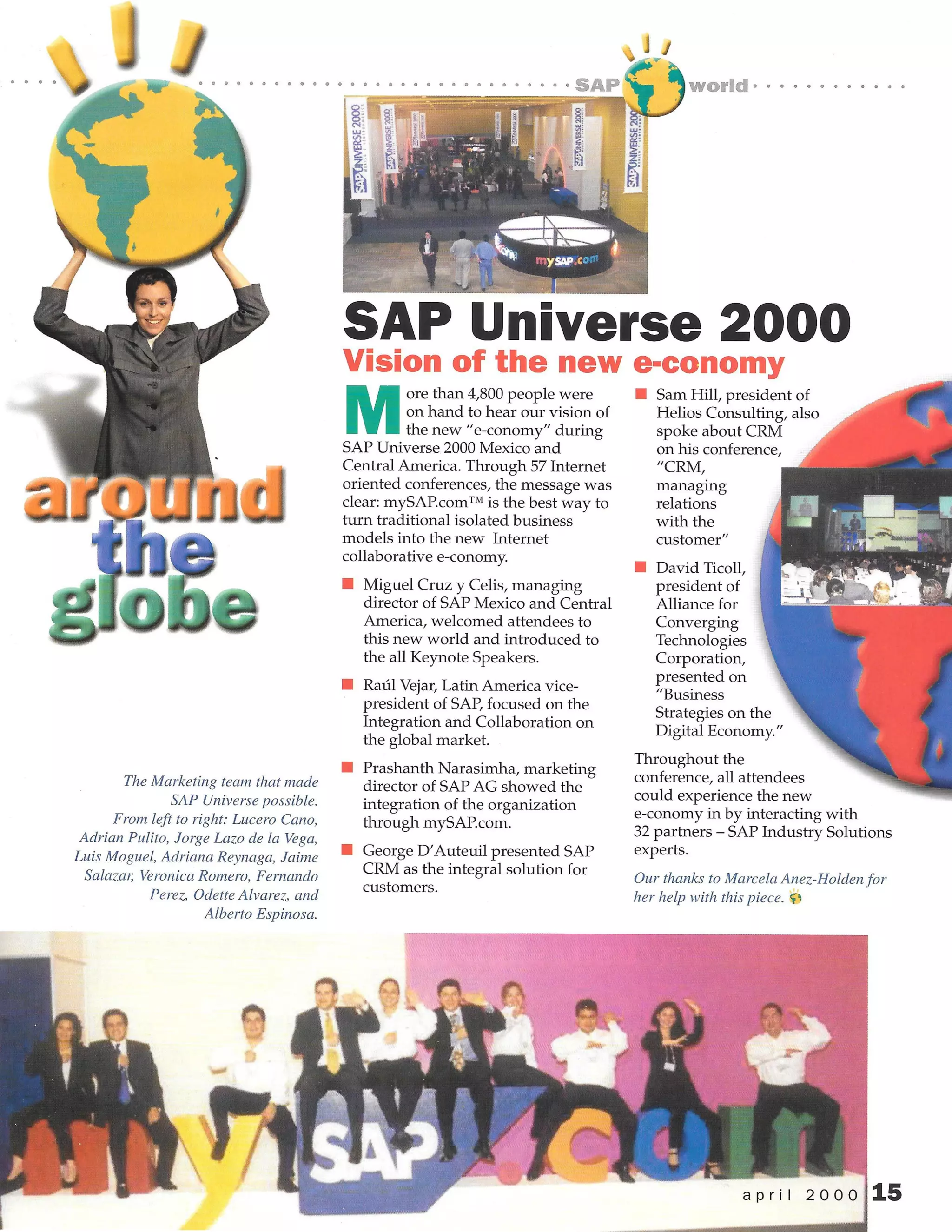 SAP World - SAP Universe 2000 Apr 2000 | PDF