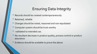 Data Integrity | PPTX