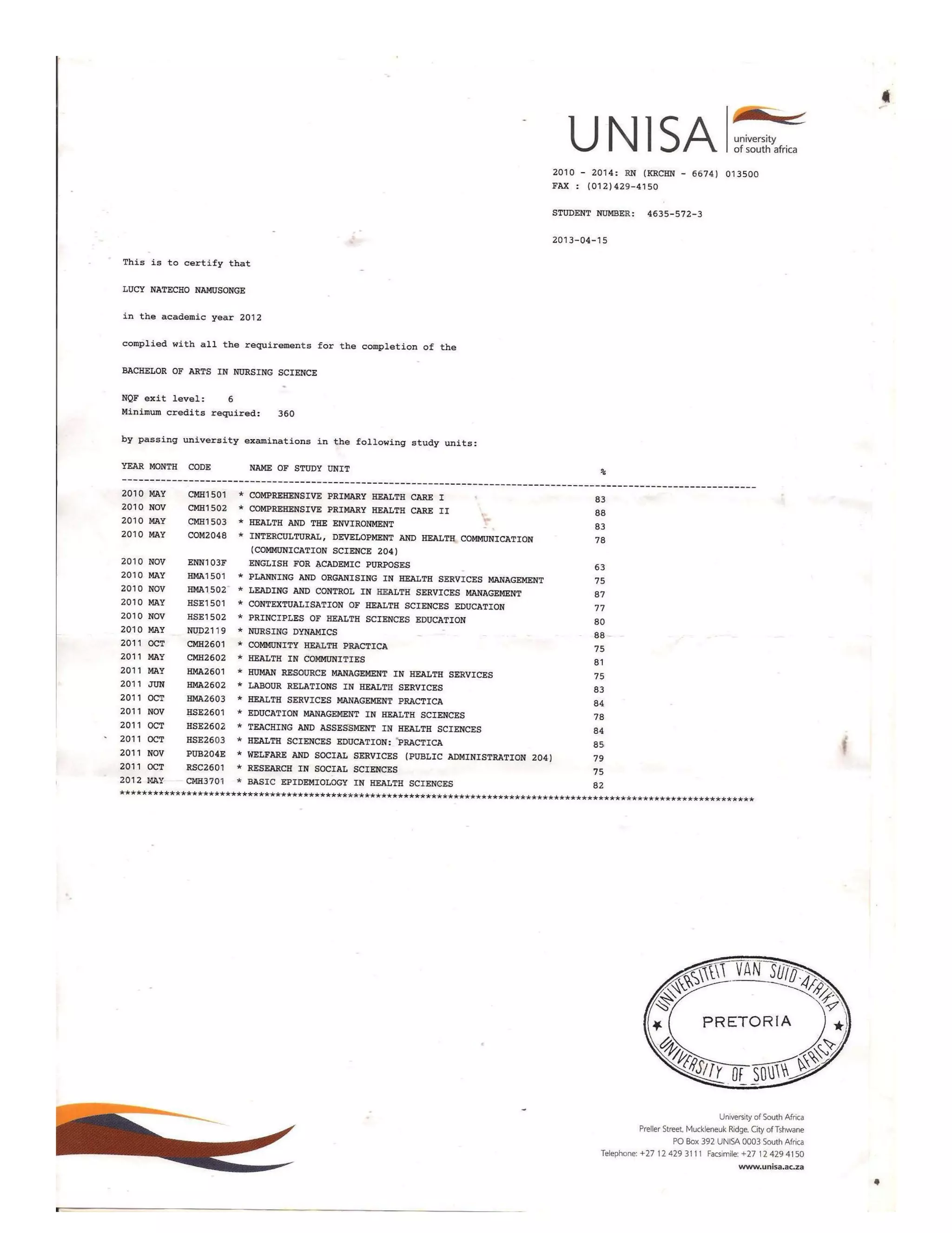 Lucy Transcripts 1 | PDF