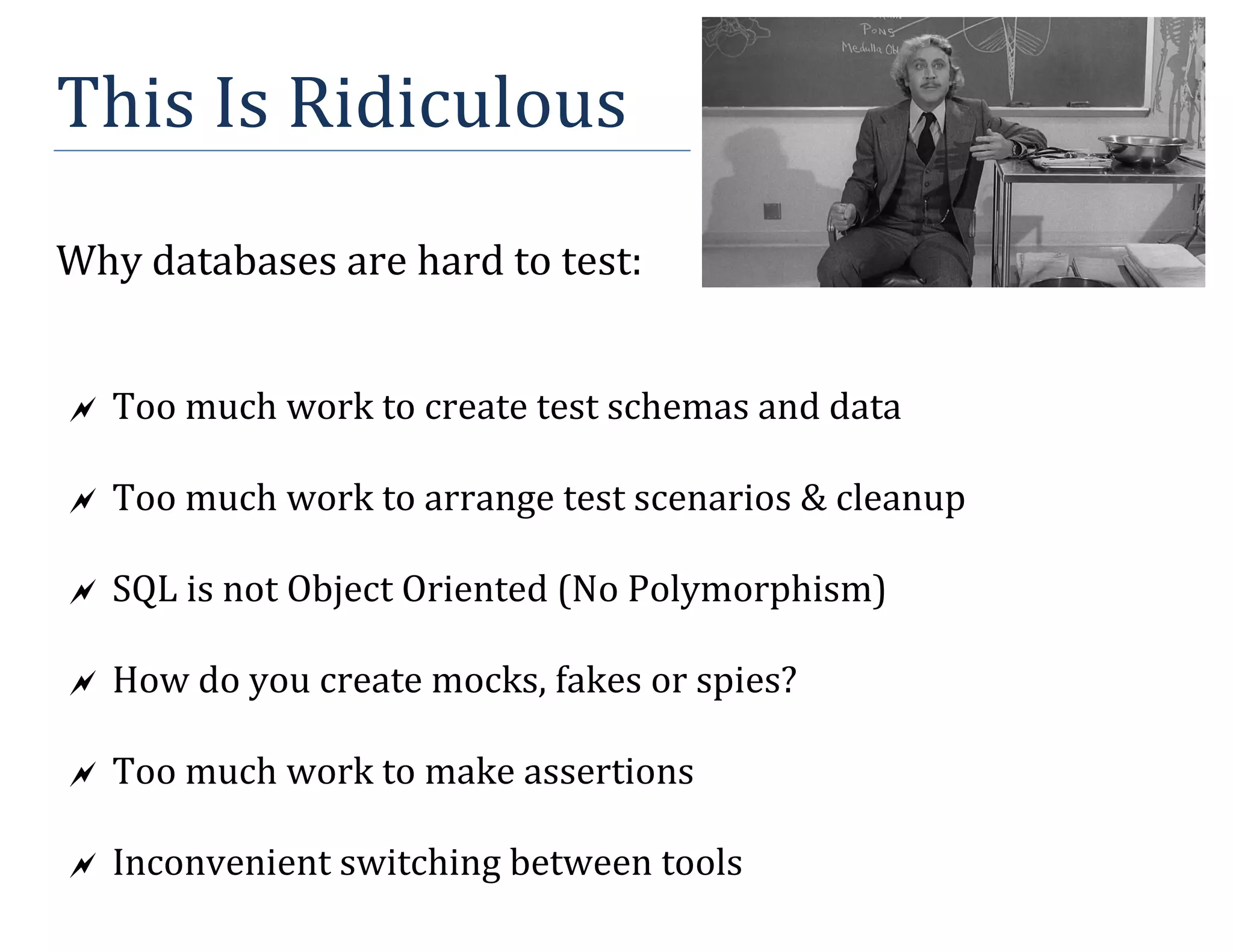 Unit Testing Sql Server Ppt 