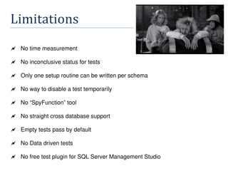 Unit Testing SQL Server | PPT