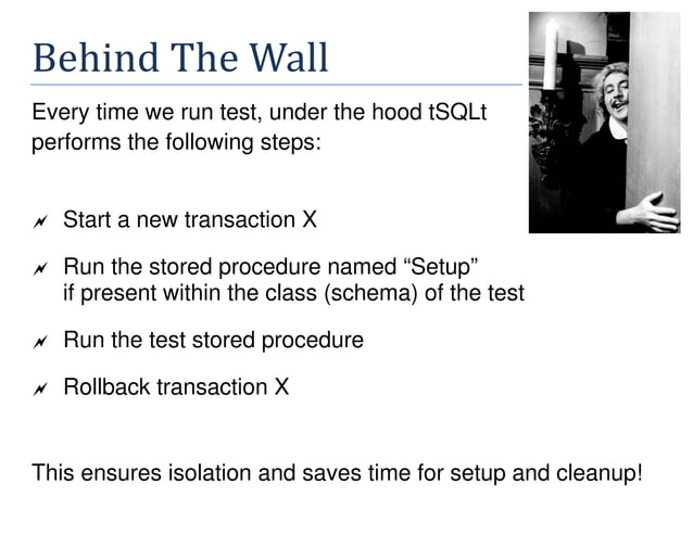 Unit Testing SQL Server | PPT Unit Testing SQL Server | PPT