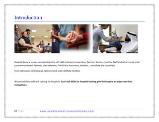 Hospital Staff Training Catalog Anubhav Interactives | PPT