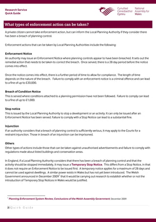 The Planning Series 7 - Enforcement | PDF | Developmental Sites | Real ...