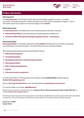 The Planning Series 7 - Enforcement | PDF