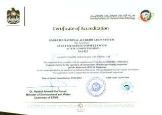 ENAS accreditation | PDF