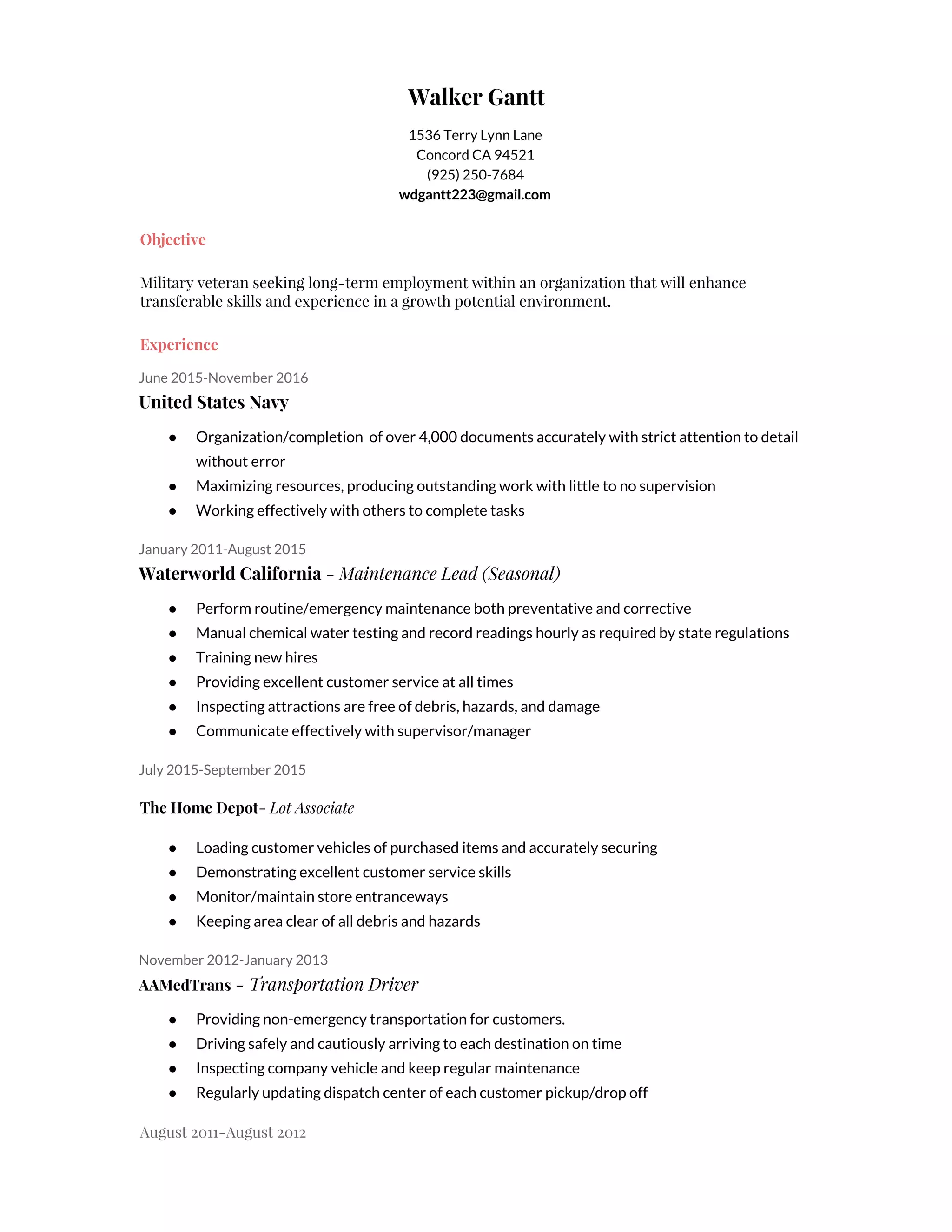 Resume | PDF