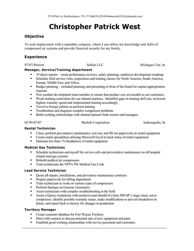 Chrisotpher West Resume_201412041_cpw | PDF