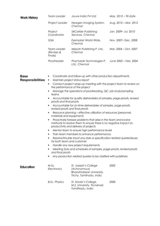 Resume_Laks | DOC