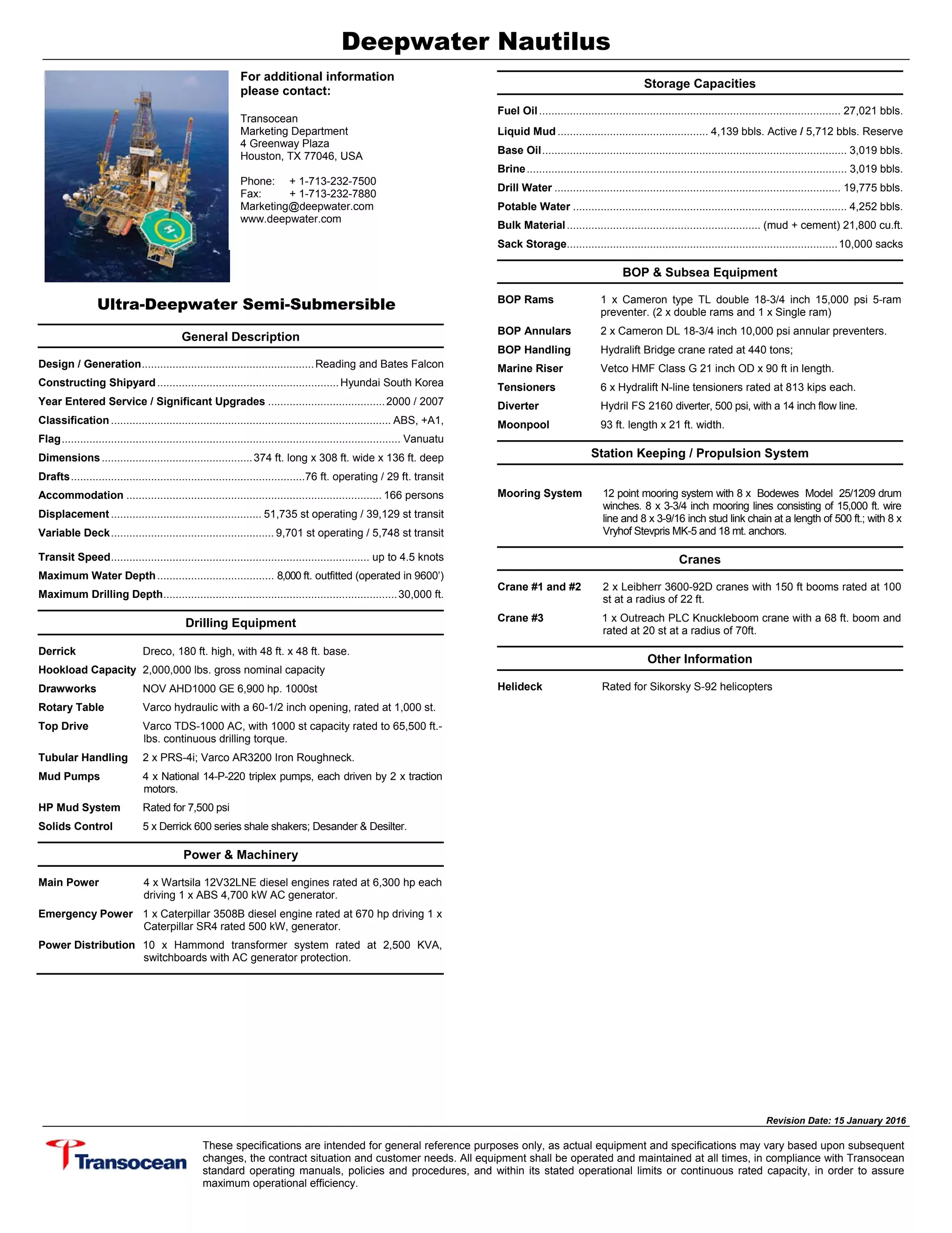 Deepwater Nautilus | PDF