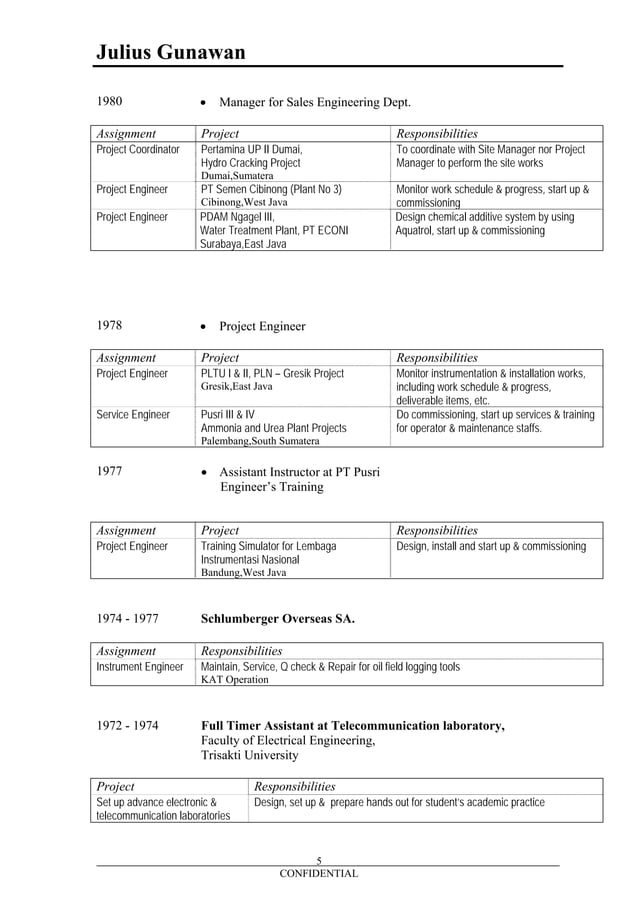 CV_Julius Gunawan | PDF