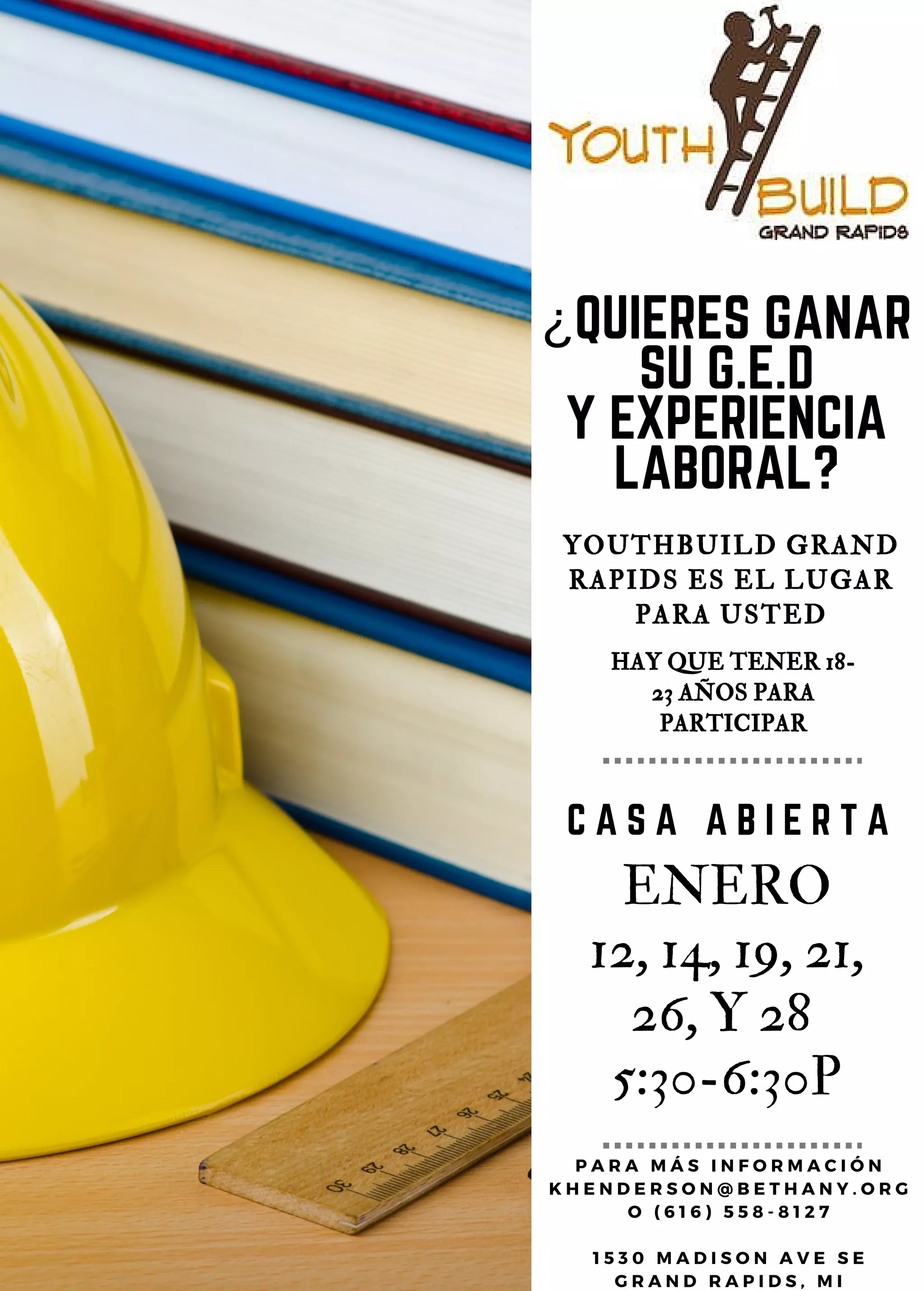 9.) Youthbuild Flyer - Spanish | PDF