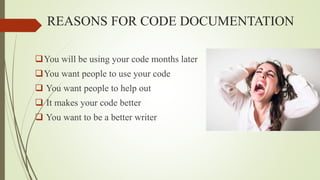 code documentation | PPTX