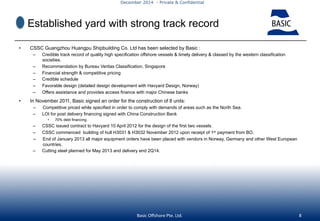 Basic Offshore - Company presentation copy | PDF