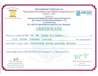 RVCE Case Study Presentation | PDF