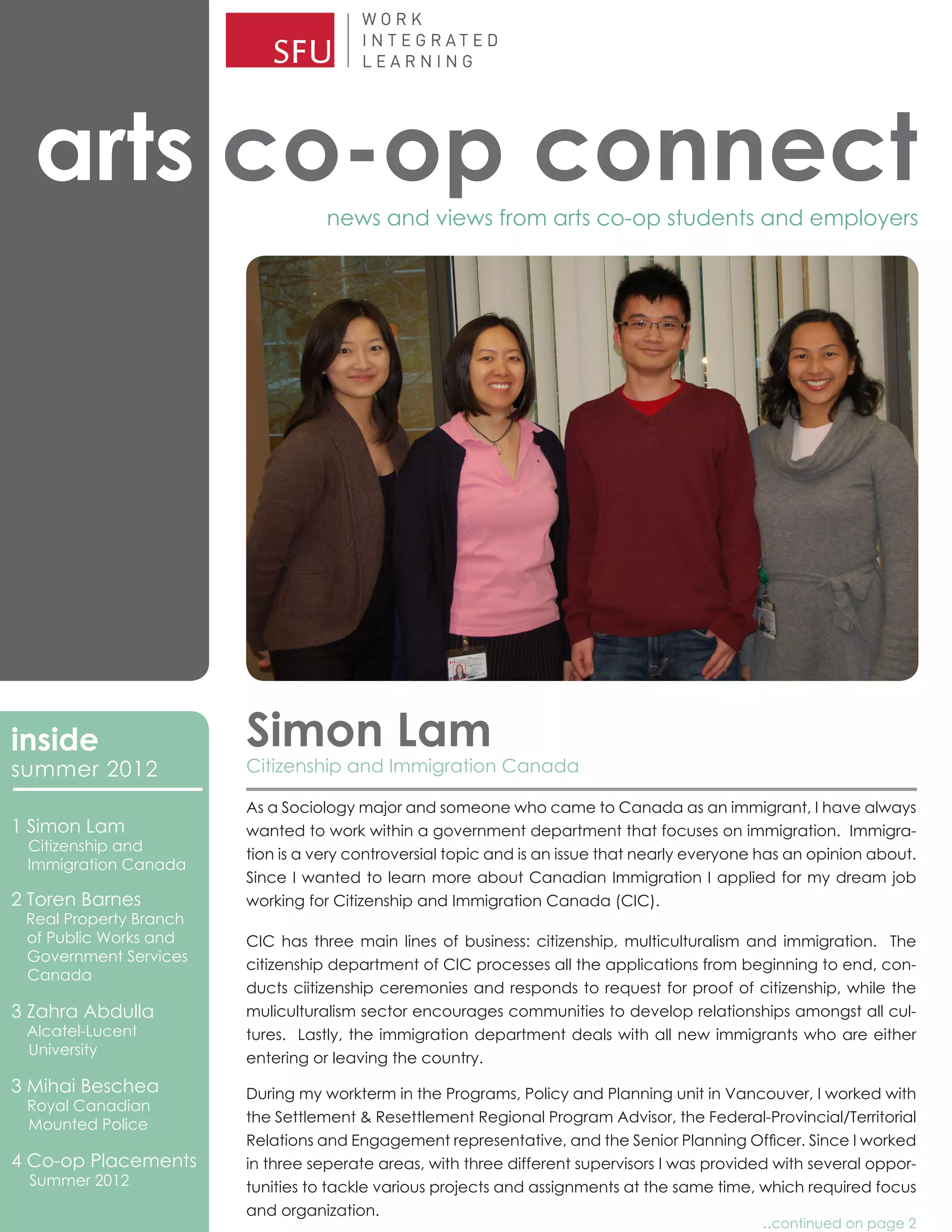 ARTS CO-OP CONNECT FINAL VERSION | PDF | Business | Business and Finance